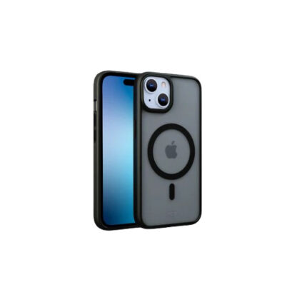 Funda Safecase Magsafe Shadow negra para iPhone 15 - istore